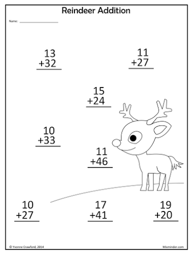 Christmas NO PREP Printables - Second Grade Common Core Math and ...
