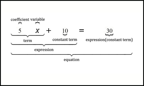 HSA.SSE.A.1.A Playlist: Parts of an Expression | Teaching Resources