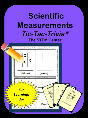 Science Tic Tac Trivia Game Bundle | Teaching Resources