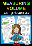 Measuring Volume (suitable UK/US) – 10+ printables | Teaching Resources