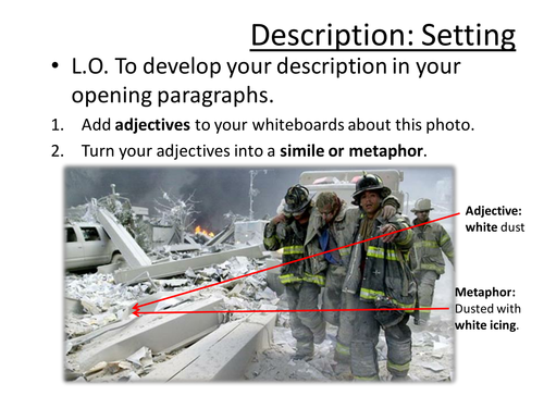 Descriptive Writing based on 9/11 and World Trade Center Film could be ...