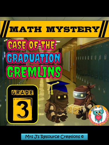 End of Year Math Mystery Activity (Mixed Math Review) - GRADE 3 ...