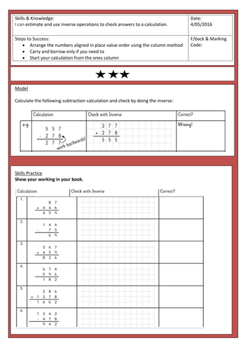 Addition and Subtraction Flip charts and differentiated worksheets ...