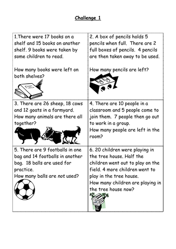 Addition and Subtraction Flip charts and differentiated worksheets ...