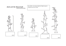 Jack and the Beanstalk maths collection | Teaching Resources