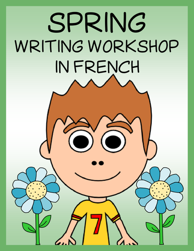 French Spring Writing Centers | Teaching Resources