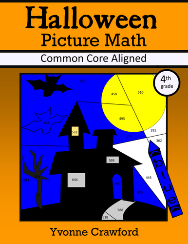 Halloween Color by Number (fourth grade) Color by Multiplication ...