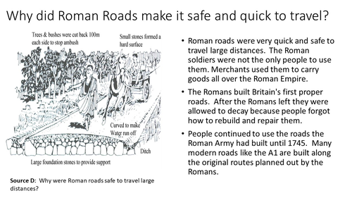 Roman Roads in Britain | Teaching Resources