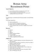 Roman Army | Teaching Resources