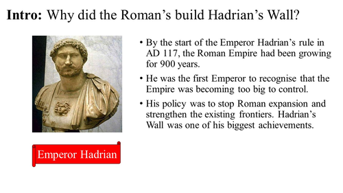 Hadrian's Wall | Teaching Resources