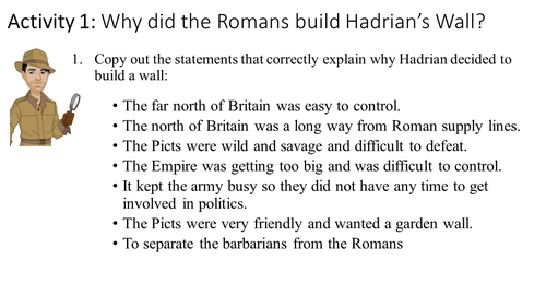 Hadrian's Wall | Teaching Resources
