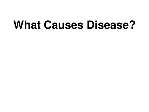 B1 - What are Microbes and What causes Disease lesson | Teaching Resources