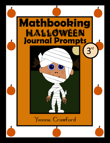 Halloween Math Journal Prompts (3rd grade) - Common Core | Teaching ...