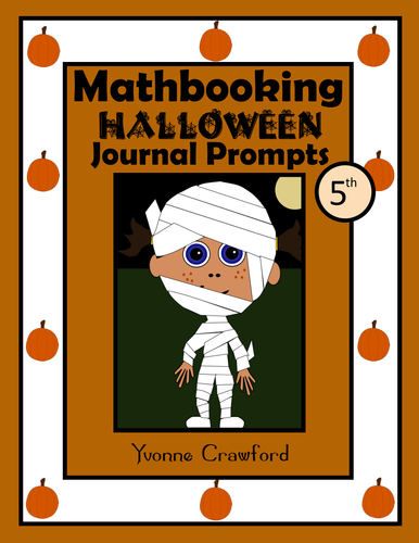 Halloween Math Journal Prompts (5th grade) - Common Core | Teaching ...