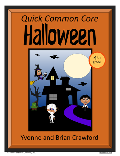 Halloween No Prep Common Core Math (4th grade) | Teaching Resources