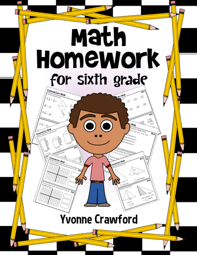 Homework for Sixth Grade Math | Teaching Resources