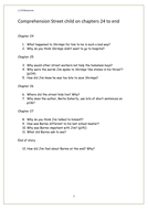 Comprehension Questions on Street Child by Berlie Doherty | Teaching ...