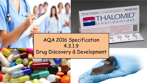 AQA GCSE Biology 2016 Specification 4.3.1.9 - Drug Discovery ...