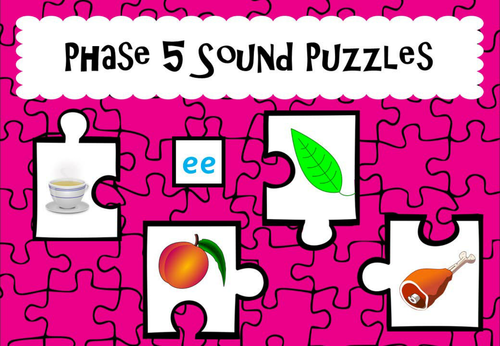 Phonics Phase 5 Sound Puzzles | Teaching Resources