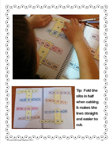 Interactive Math Notebook Second Grade Common Core with Scaffolded ...