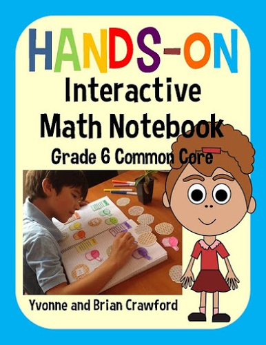 Interactive Math Notebook Sixth Grade Common Core with Scaffolded Notes ...