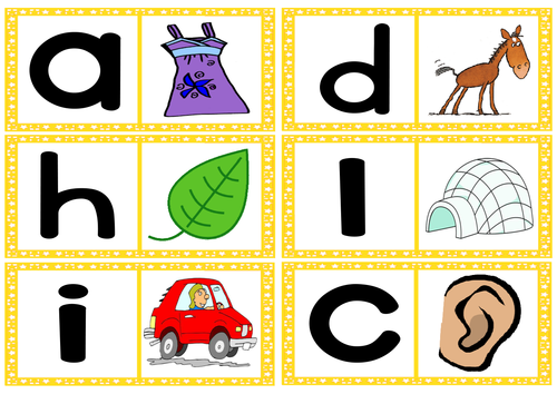 INITIAL SOUNDS DOMINOES -LITERACY RESOURCES EARLY YEARS EYFS KS1 ...