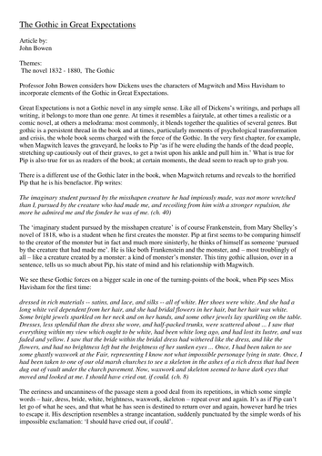 Secondary texts 'Great Expectations' Dickens | Teaching Resources