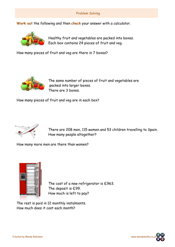 6 Worksheets - Number - Functional Skills E3 | Teaching Resources