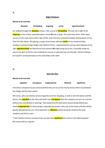 Using and spelling useful vocabulary | Teaching Resources