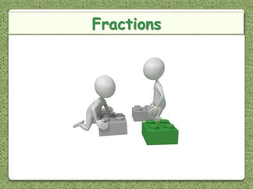 Fractions Animated PowerPoint + Worksheet and info sheet - Functional ...