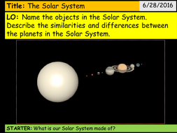The Solar System KS3 (for P4.2 Activate) | Teaching Resources