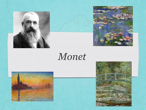 Year 5 / 6 / 7 Art - Monet's painting lesson plans | Teaching Resources
