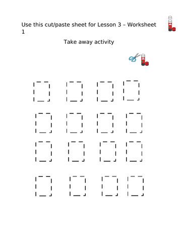 Subtraction Taking Away Worksheets Activities Presentations EYFS/KS1 ...