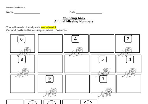 Subtraction Taking Away Worksheets Activities Presentations EYFS/KS1 ...