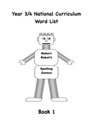 Spellings Workbook 1 - Year 3/4 National Curriculum Word List ...
