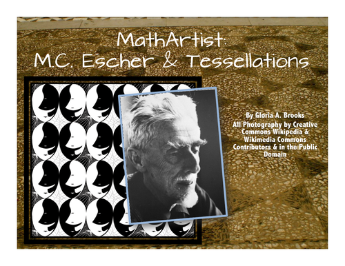 M.C. Escher & Tessellations - 2 PowerPoints with Study Guide | Teaching ...