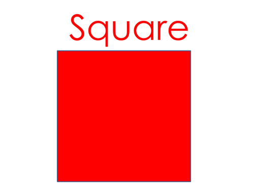 Introducing Square | Teaching Resources