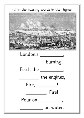 The Great Fire of London- Powerpoints, worksheets, display materials ...