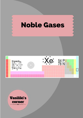 Noble gases | Teaching Resources