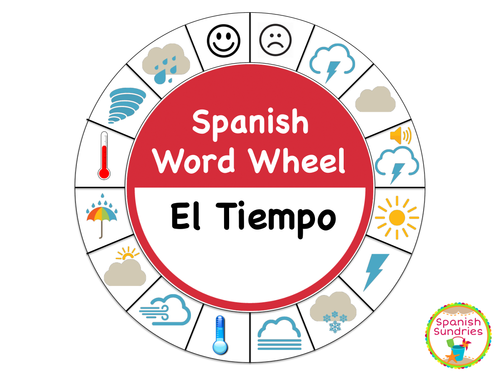 Spanish Word Wheels | Teaching Resources