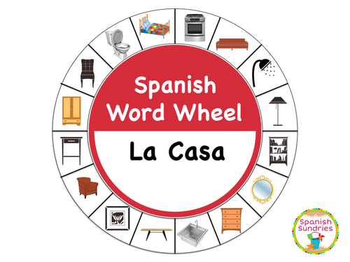 Spanish Word Wheels | Teaching Resources