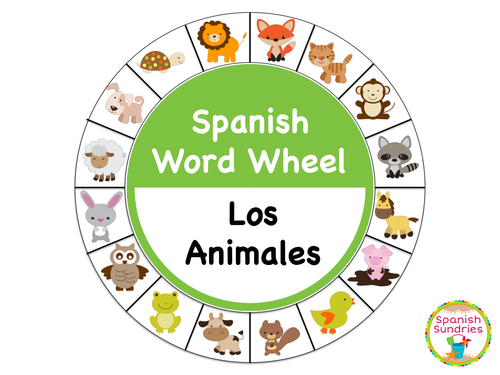 Spanish Word Wheels | Teaching Resources