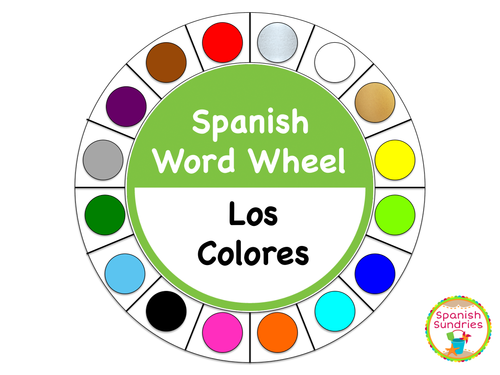 Spanish Word Wheels | Teaching Resources