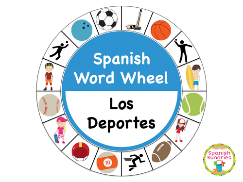 Spanish Word Wheels | Teaching Resources