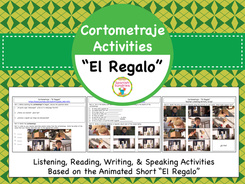 Cortometraje Activities: El Regalo | Teaching Resources