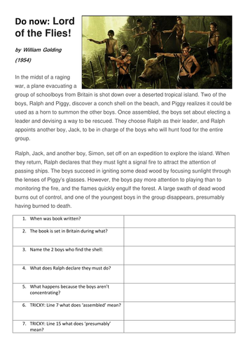 English Language Paper 1 Revision Packs (for new AQA exam) | Teaching ...