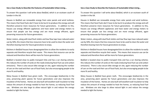 GCSE Geography Command Words | Teaching Resources