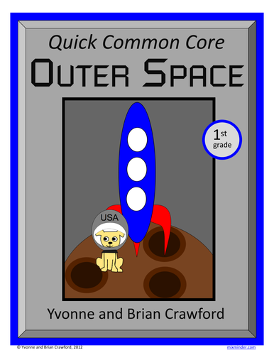 Space No Prep Common Core Math (1st grade) | Teaching Resources