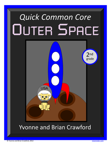 Space No Prep Common Core Math (2nd grade) | Teaching Resources