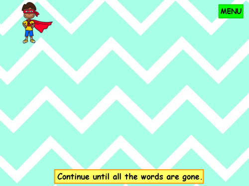 Free Short Vowel Super Kids PowerPoint Game | Teaching Resources